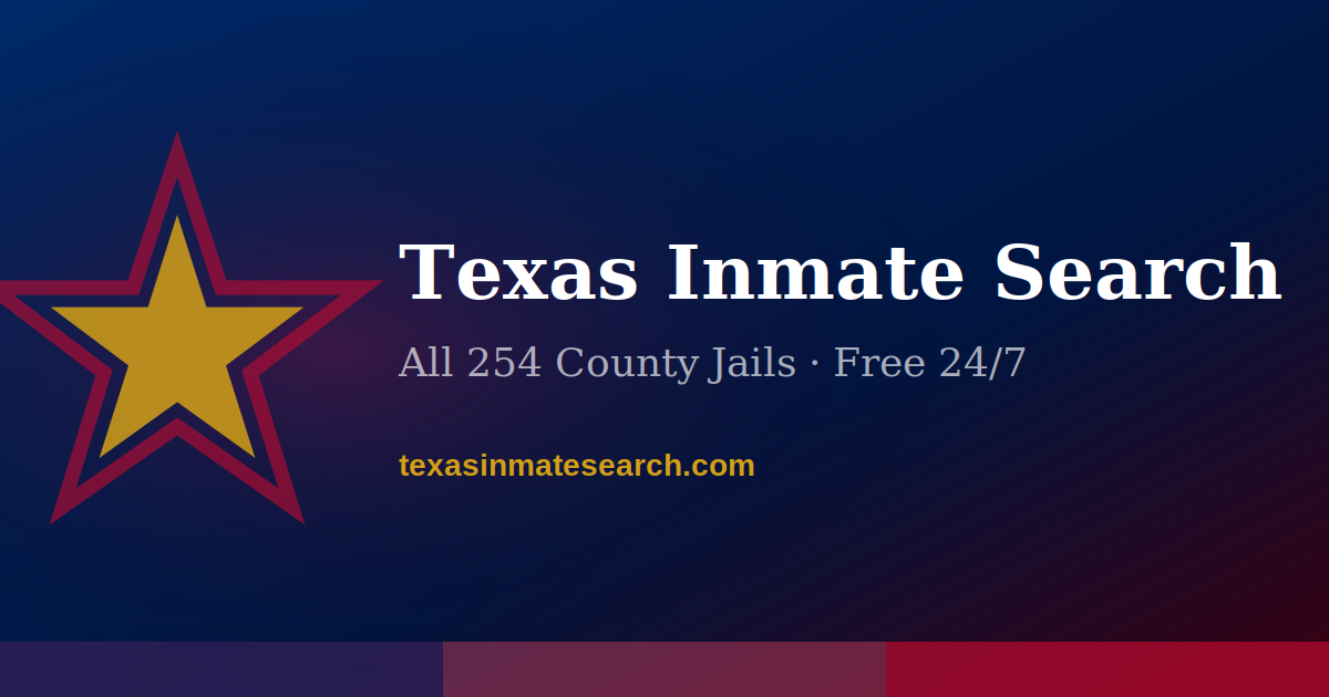 TDCJ Inmate Search - Texas State Prison Inmate Locator | Free